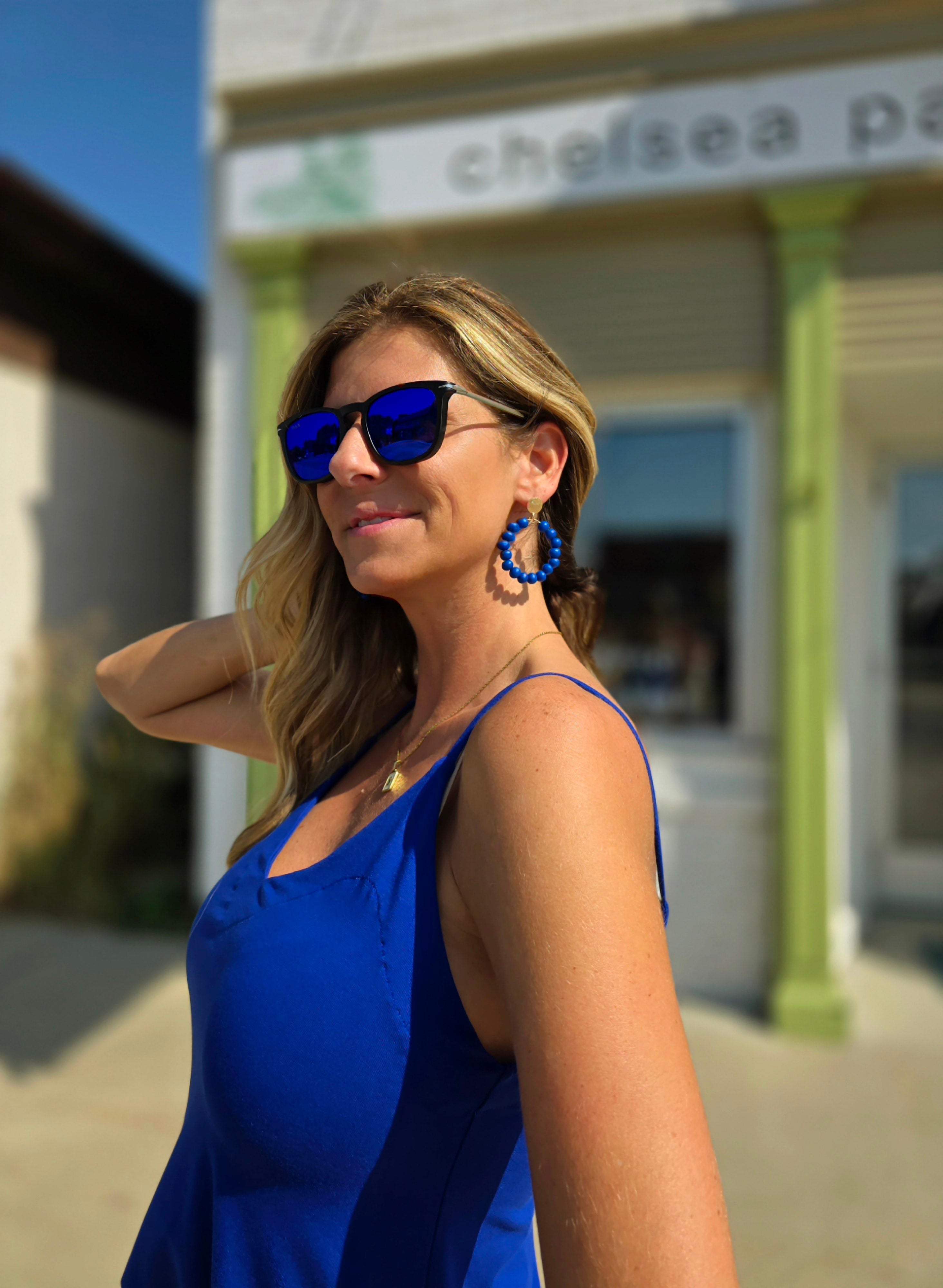 Dax Ferris Blue Sunglasses – Chelsea Pacifica