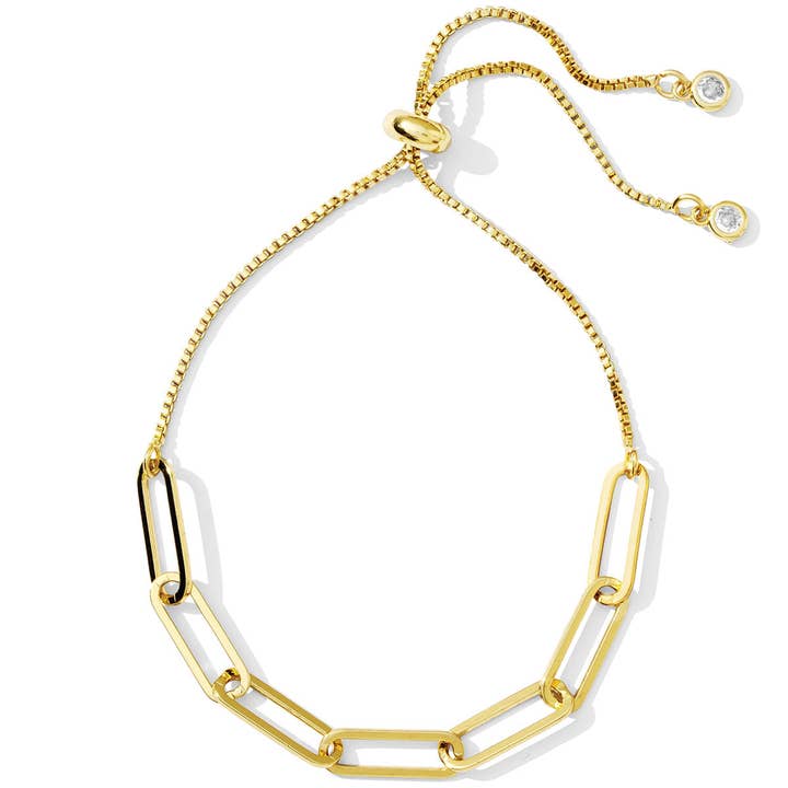 Link Pulley Gold Bracelet – Chelsea Pacifica