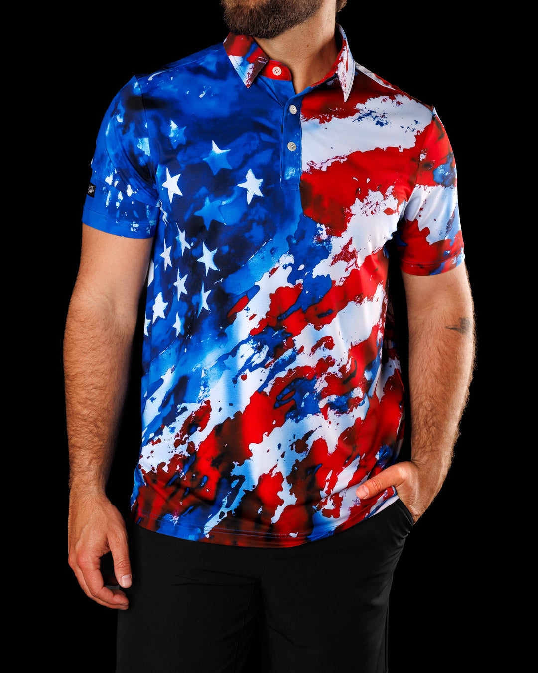 Sunday Swagger Star Spangled Banner Polo – Chelsea Pacifica