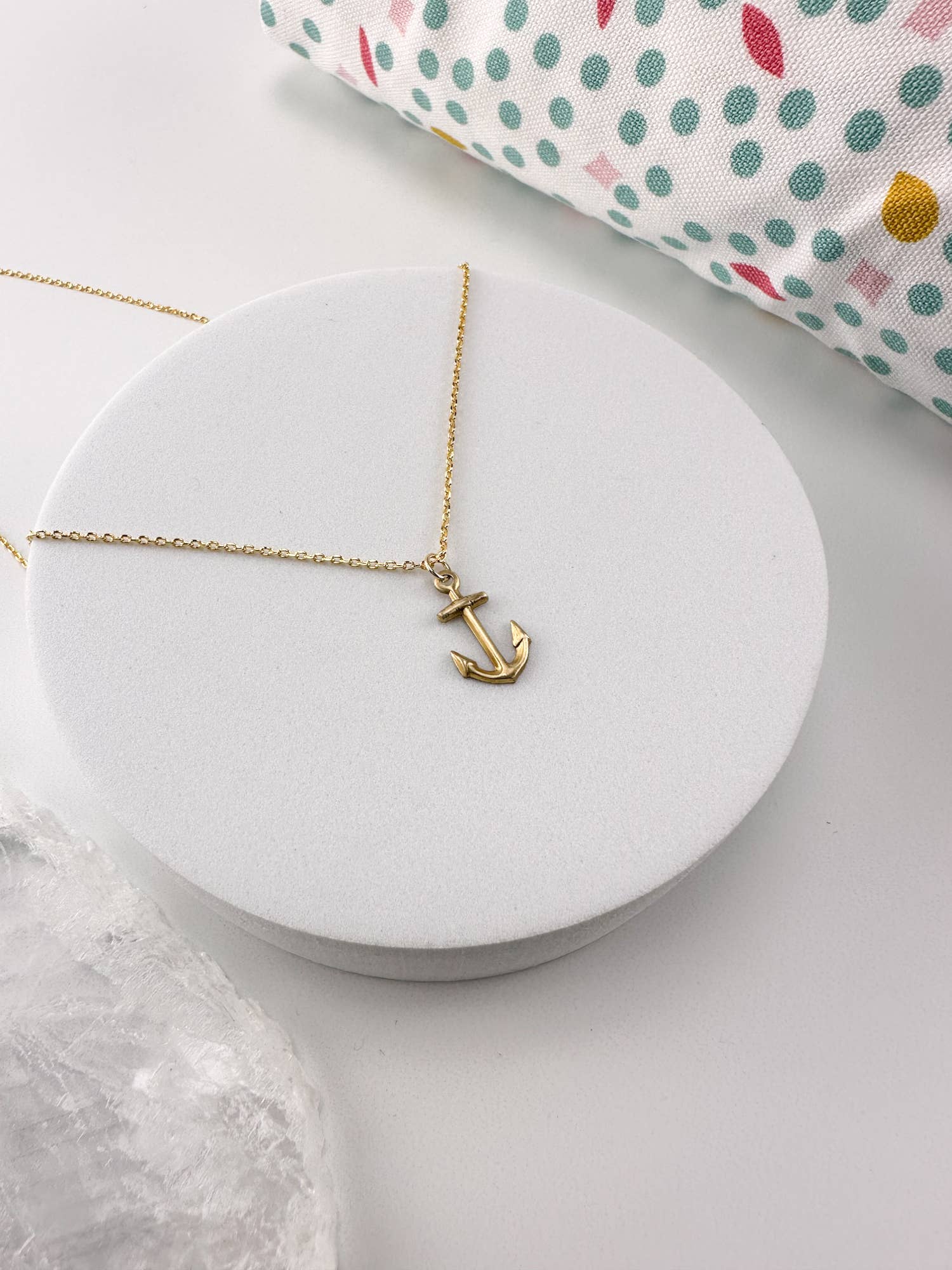 Limited Edition Brass Anchor Necklace – Chelsea Pacifica